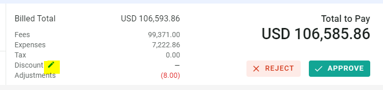 How to Edit the Discount on an Invoice – Brightflag